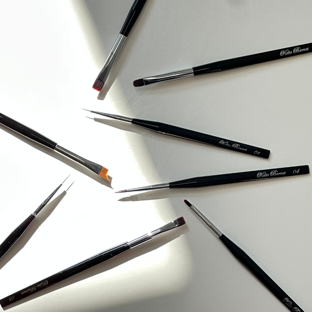 Master Fine Line Nail Art: Brush, Angle & Pressure Tips – Katie Barnes ...