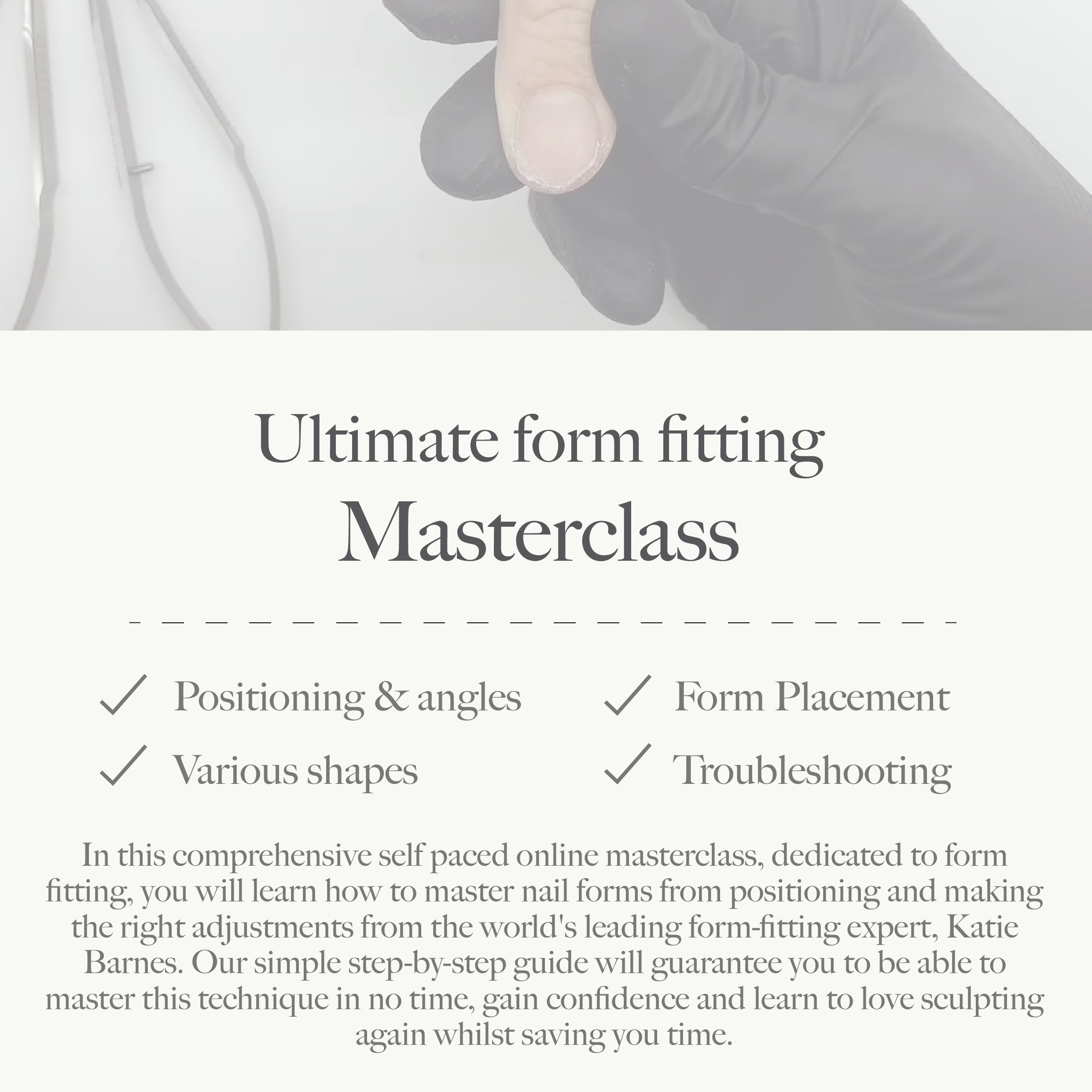 Nail fundamentals – Katie Barnes Tool Range & Education